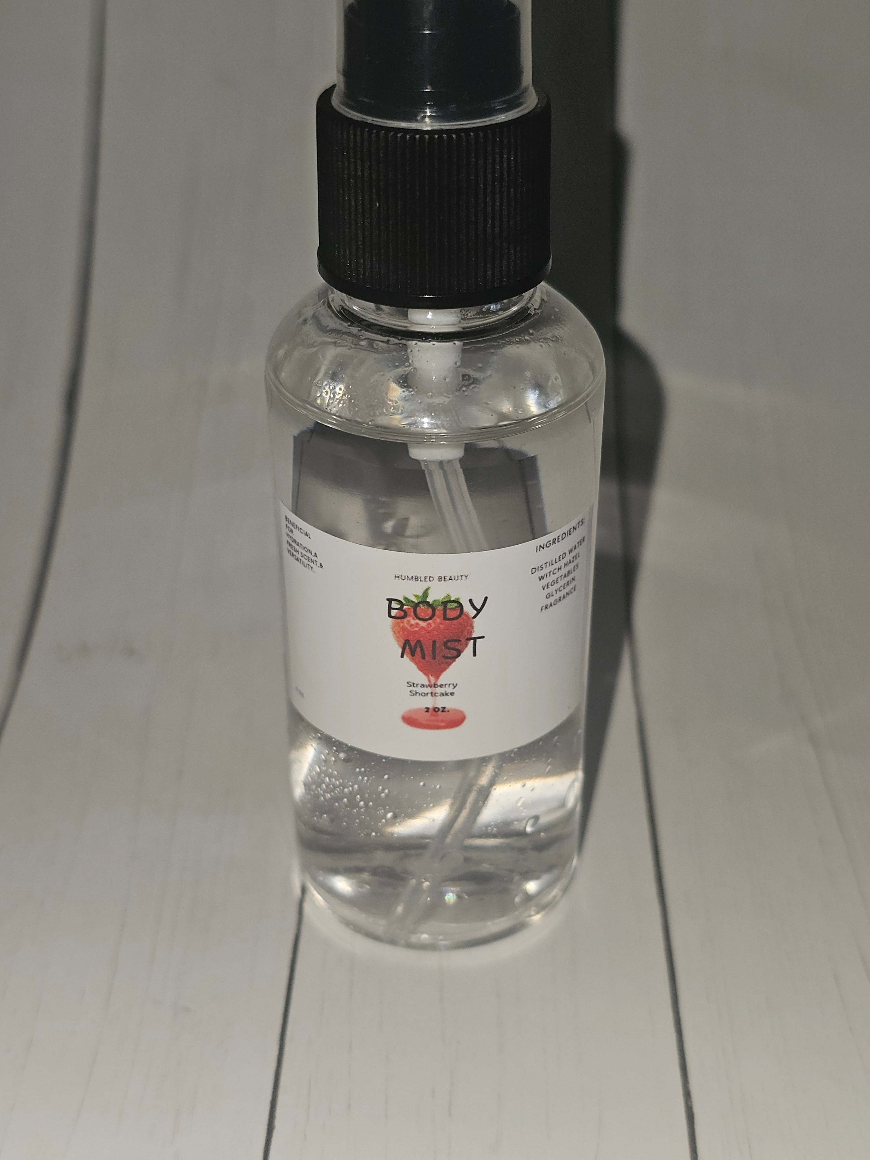 Strawberry Shortcake Body Mist – Humbled Beauty